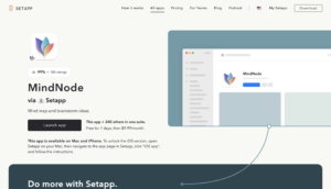 【MindNode】蘋果生態用戶的心智圖工具最佳選擇！支援 Mac、iPad、iPhone 還有 Apple Watch，隨時隨地來一場腦力激盪！ — 領先時代