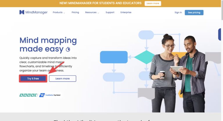 【MindManager】2026 必用多裝置支援心智圖工具，視覺化專案、任務管理多功能合一 Ft. 完整基礎教學 — 領先時代