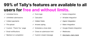 【Tally Forms】Notion 風格的免費線上表單工具，2025 首選高客製化問卷平台！ — 領先時代