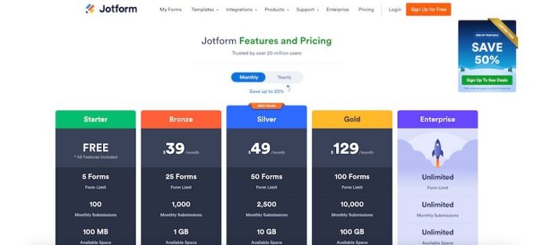 【Jotform 表單評價】老字號免費線上表單工具，串接超過 150 種程式，輕鬆製作客製化問卷！ — 領先時代