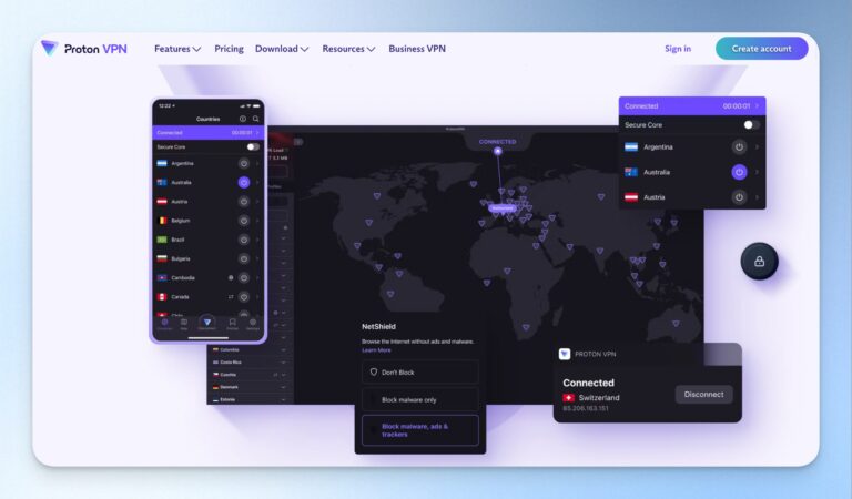 【Proton VPN 評價】無限流量、軍事級加密，免費版也能享受優質 VPN 服務！ — 領先時代
