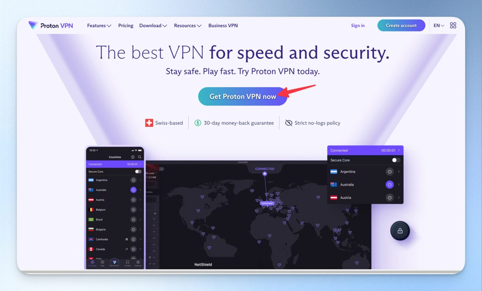 【Proton VPN 評價】無限流量、軍事級加密，免費版也能享受優質 VPN 服務！ — 領先時代