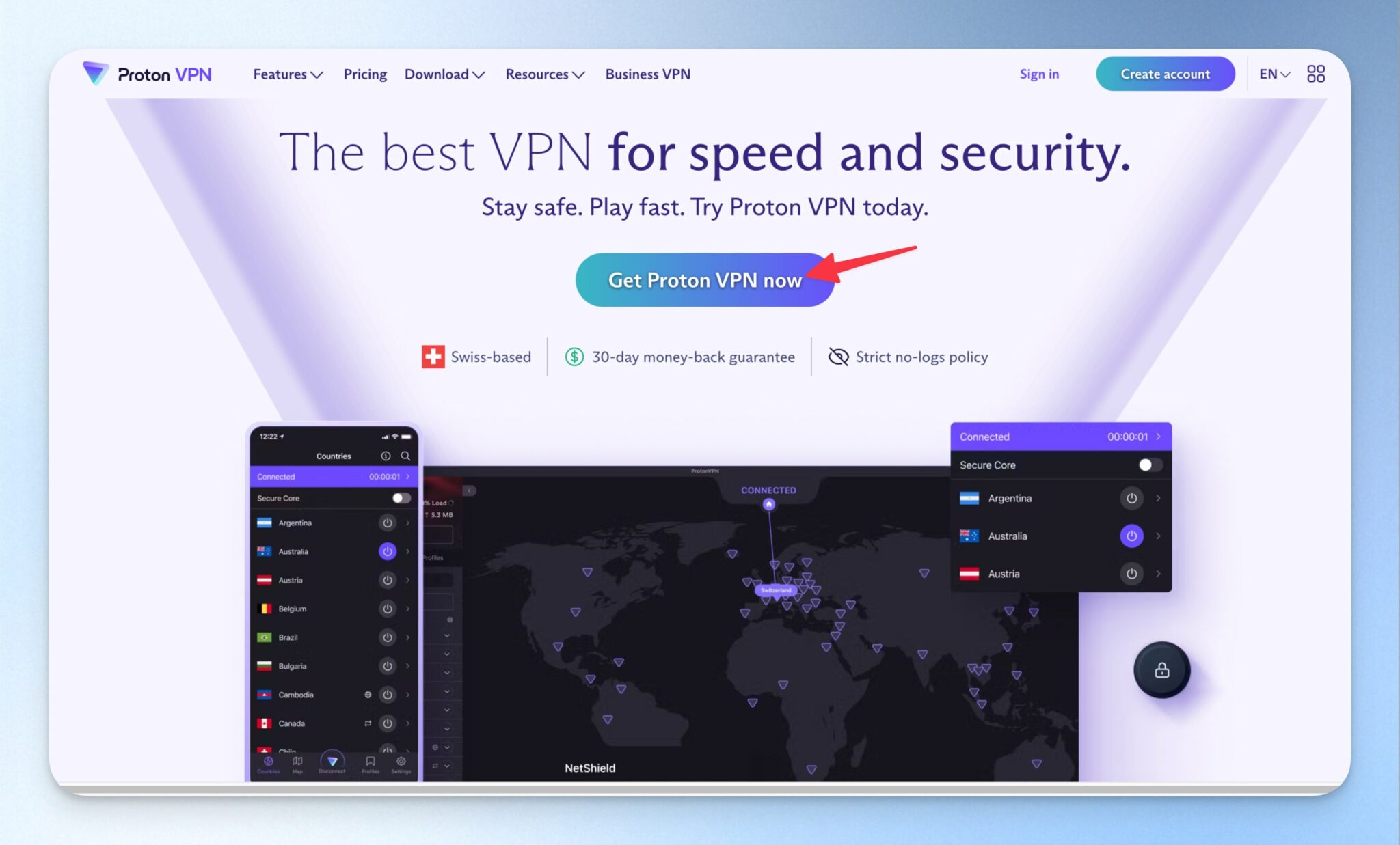 【Proton VPN 評價】無限流量、軍事級加密，免費版也能享受優質 VPN 服務！ — 領先時代