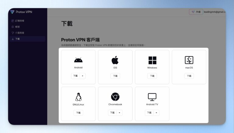【Proton VPN 評價】無限流量、軍事級加密，免費版也能享受優質 VPN 服務！ — 領先時代