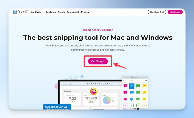 【Snagit 教學】從截圖到影片製作的必備神器，一鍵提升工作效率 — 領先時代