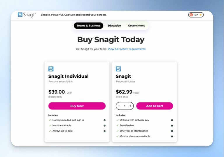 【Snagit 教學】從截圖到影片製作的必備神器，一鍵提升工作效率 — 領先時代