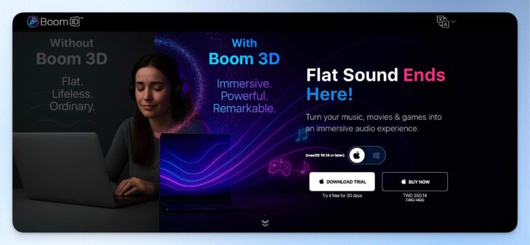 【Boom 3D 評價】聽音樂耳機聲音悶、音質糊？用這工具快速改善！ — 領先時代