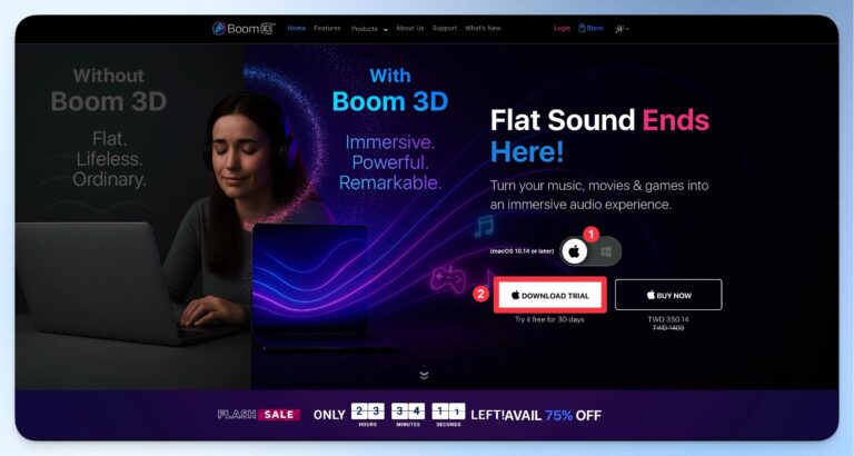 【Boom 3D 評價】聽音樂耳機聲音悶、音質糊？用這工具快速改善！ — 領先時代